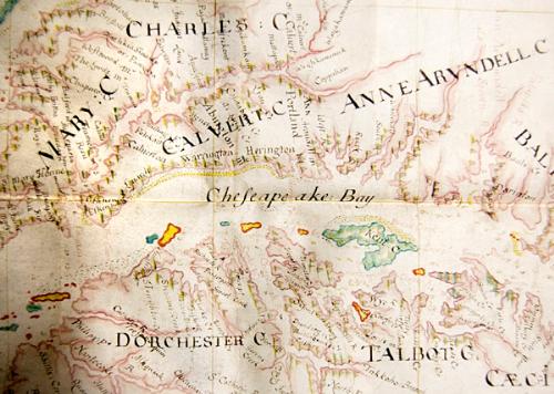 Hosted By Bedford Borough Council: Map of Maryland 1742